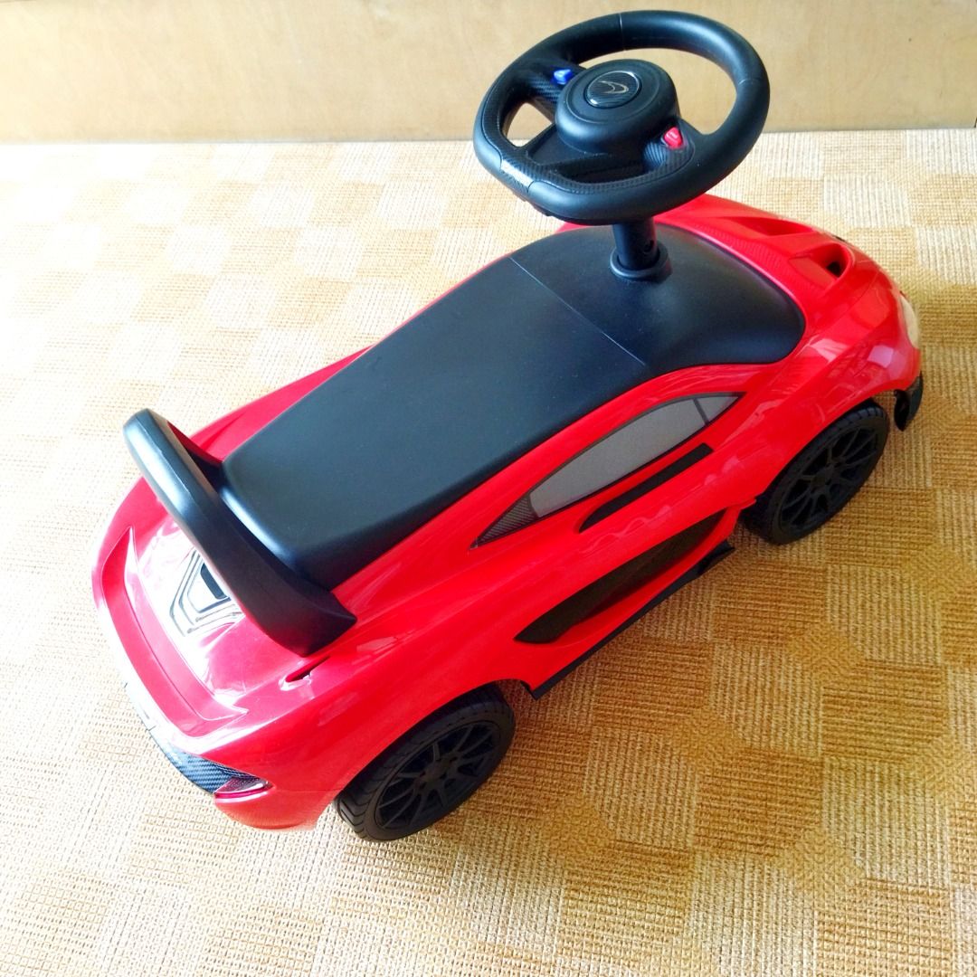 McLaren P1 Red Ride On Car, Hobbies & Toys, Toys & Games on Carousell