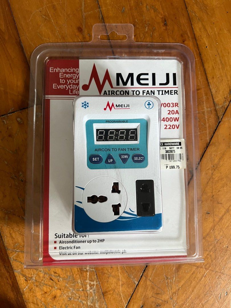 Meiji aircon to fan timer (never used) on Carousell