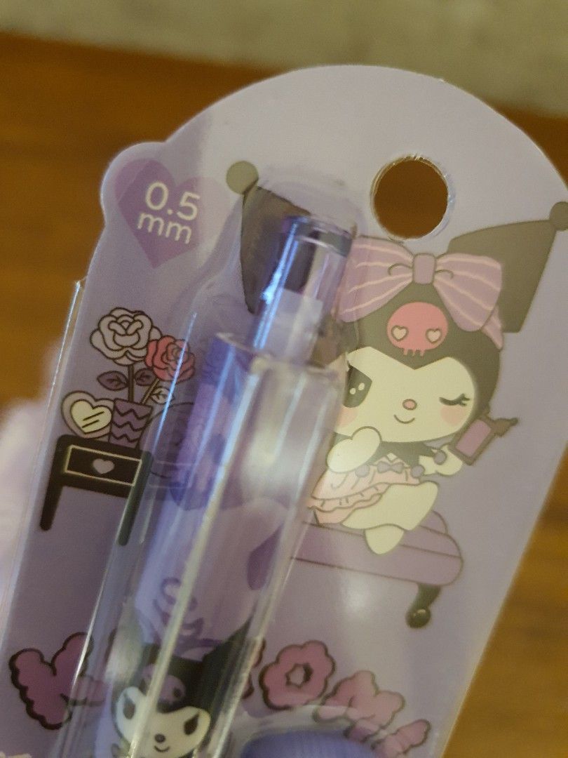 Melody kuromi student scissors mechanical pencil with lead set, Hobbies ...