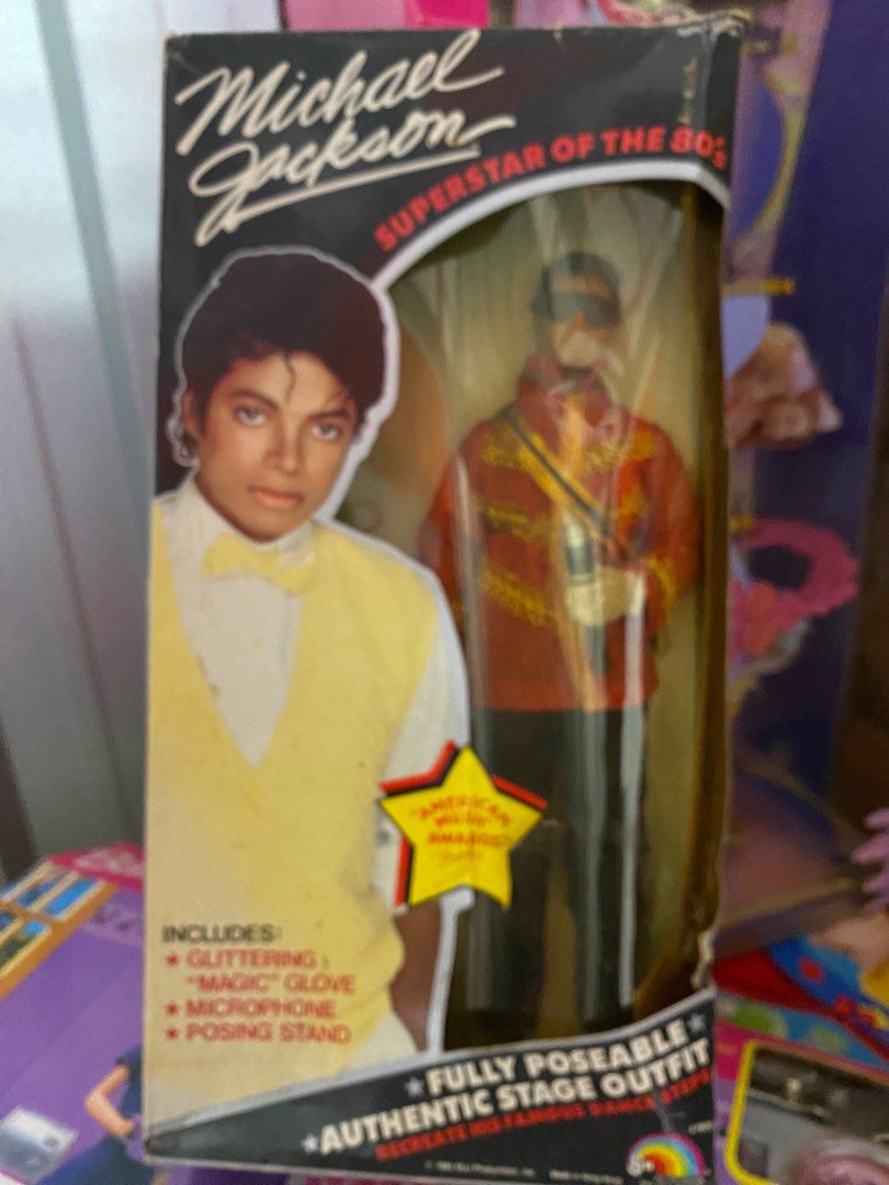 Michael Jackson doll, 興趣及遊戲, 收藏品及紀念品, 明星周邊 - Carousell