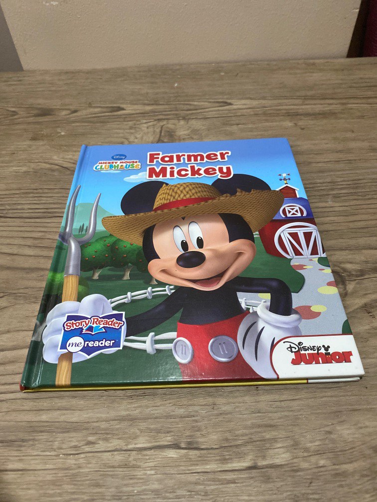 Mickey Mouse Clubhouse Farmer Mickey Story Reader Book, Hobbies & Toys ...