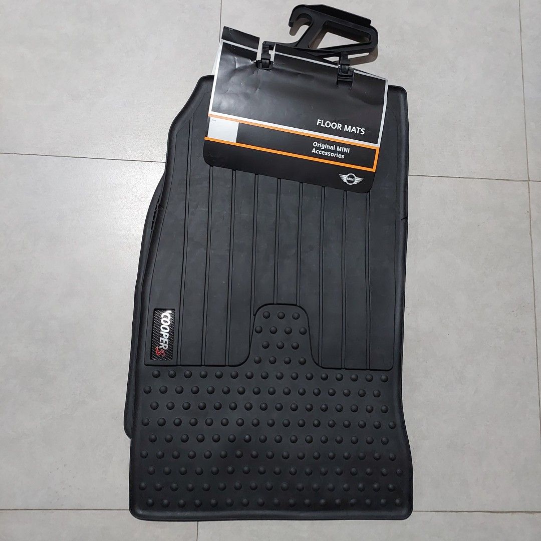 Mini Cooper R56 Rubber Mats Full Set Original, Aksesoris Mobil di Carousell