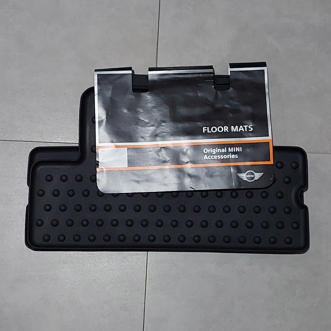 Mini Cooper R56 Rubber Mats Full Set Original, Aksesoris Mobil di Carousell