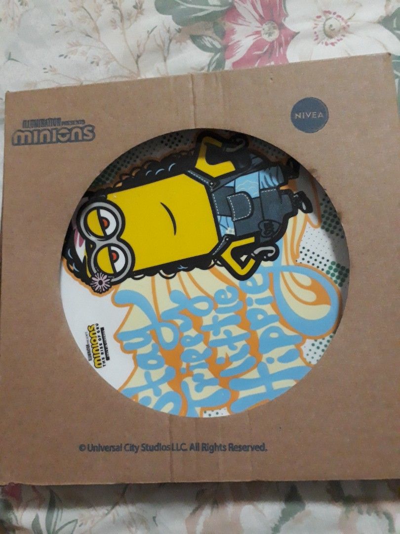 Minion Ceramic Plate., Furniture & Home Living, Kitchenware & Tableware ...