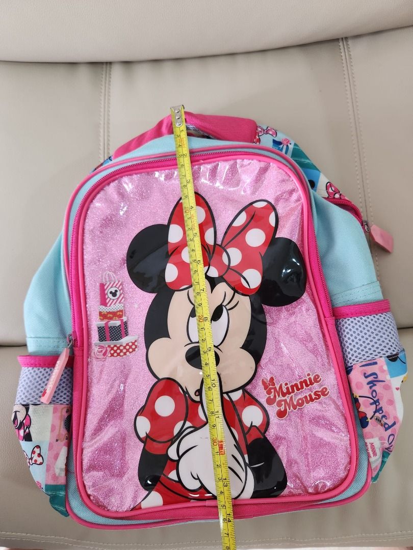 Minnie Mouse School Bag, Hobbies & Toys, Stationery & Craft, Stationery ...