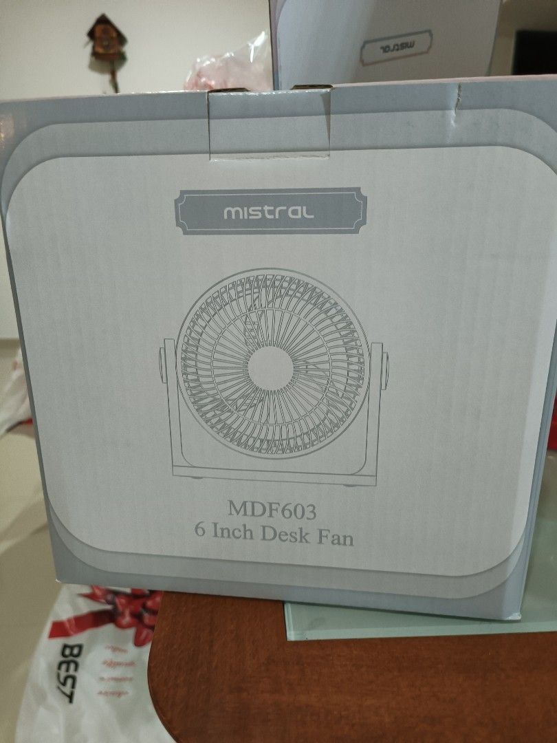 Mistral desk top fan, Furniture & Home Living, Lighting & Fans, Fans on ...
