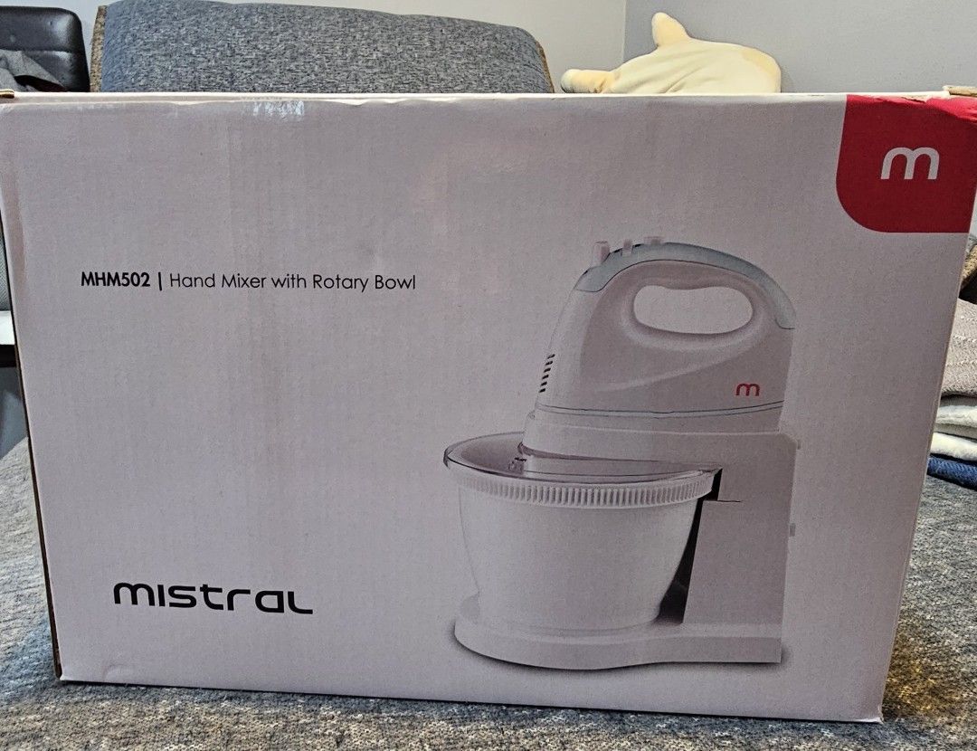 Mistral Hand Mixer with Rotary Bowl, TV & Home Appliances, Kitchen ...