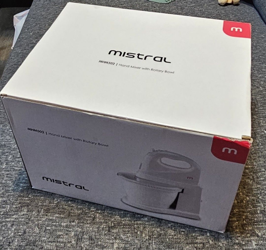 Mistral Hand Mixer with Rotary Bowl, TV & Home Appliances, Kitchen ...