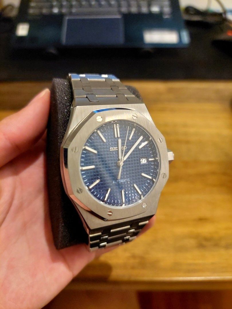 (Mod) Seiko AP Royal Oak, Men's Fashion, Watches & Accessories, Watches ...