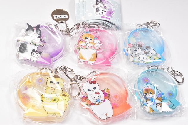 Mofusand x Sanrio Characters (Hangyodon) Shakeable Resin Floral ...