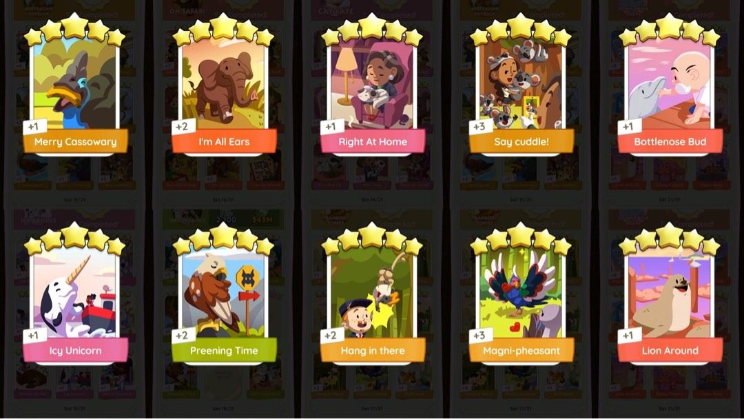 Monopoly Go Stickers [ALL MUST GO 5 Stars / 5*], Hobbies & Toys, Toys ...
