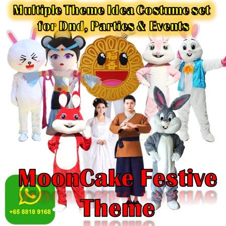 Mooncake Festive Mascot & Costume Theme, Women's Fashion, Dresses ...