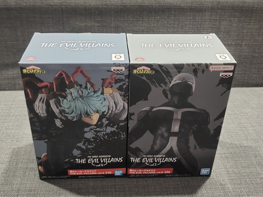 My Hero Academia - The Evil Villains: Kiso Shigara & Twice Figure ...