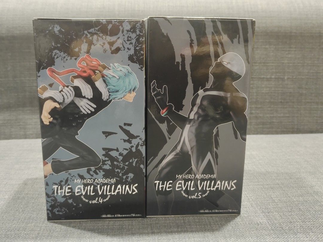My Hero Academia - The Evil Villains: Kiso Shigara & Twice Figure ...