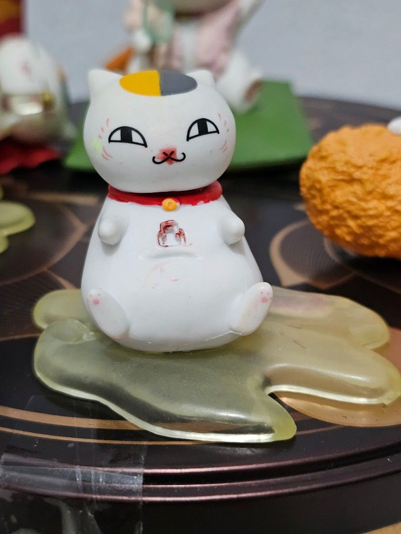 Natsume's Book of Friends Cat Nyanko Figure Set on Carousell