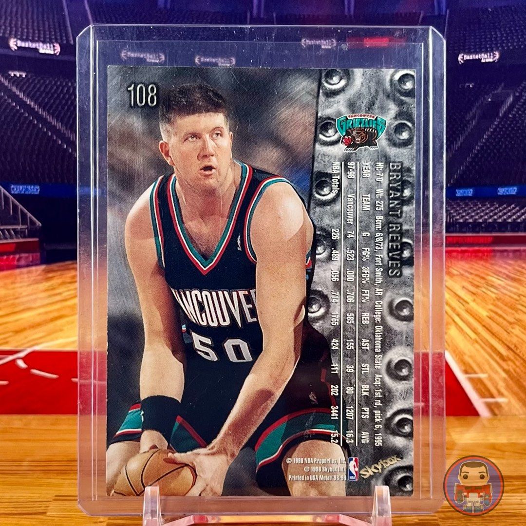 NBA Cards - Bryant Reeves 1998-99 Skybox Metal Universe #108 on Carousell