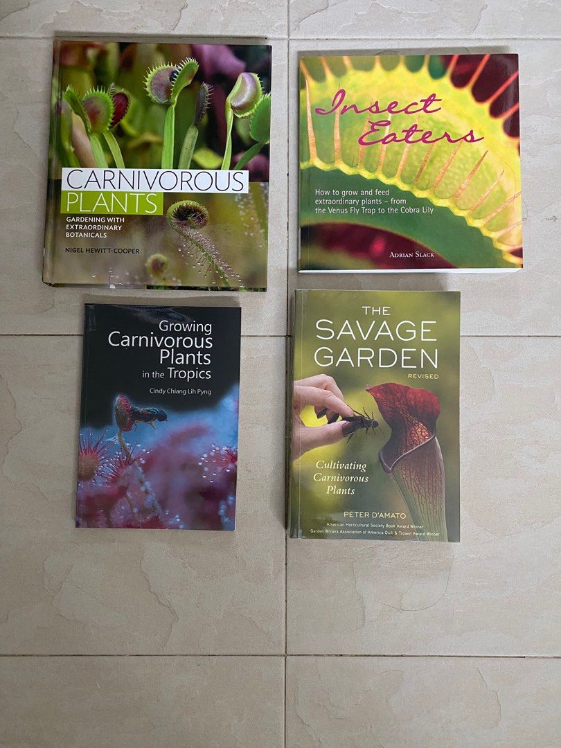Nepenthes and Carnivorous Plants books, Furniture & Home Living ...