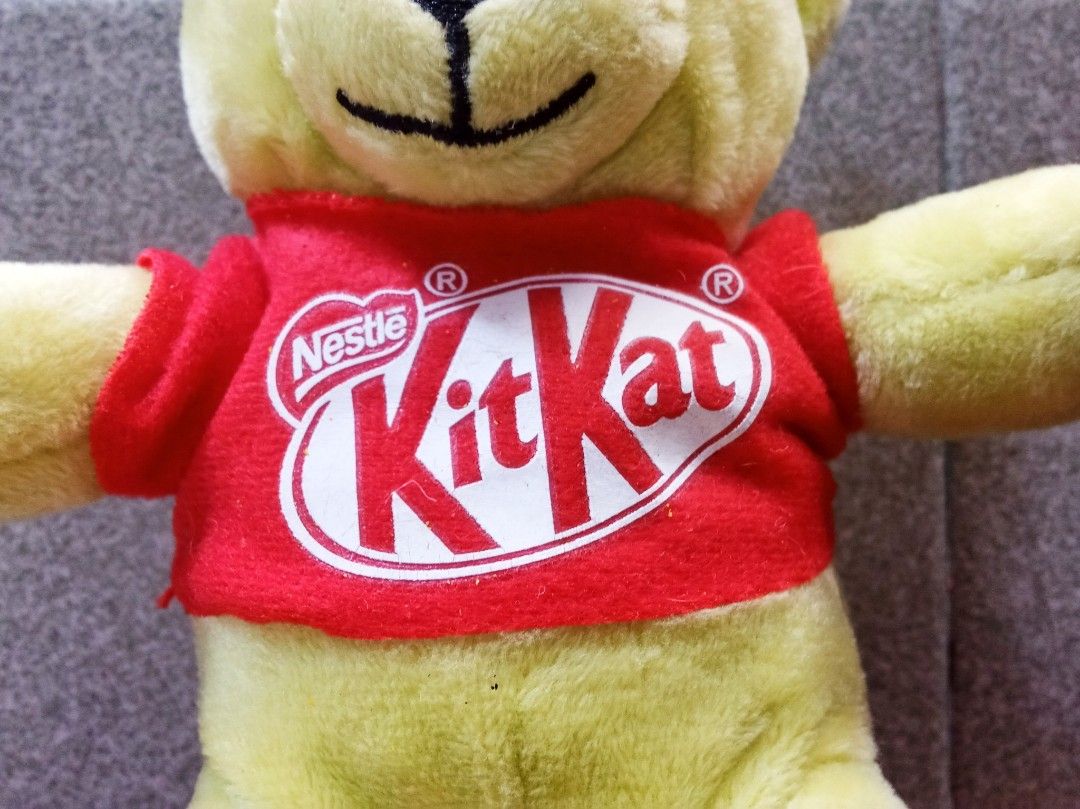 Nestle Kit Kat Teddy Bear., Hobbies & Toys, Toys & Games on Carousell