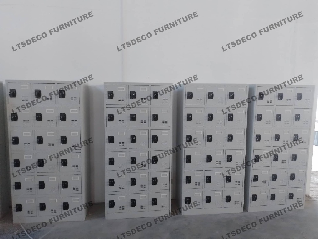 NEW ARRIVAL STEEL LOCKER 18DOOR FURNITURE_OFFICE PARTITION METAL ...