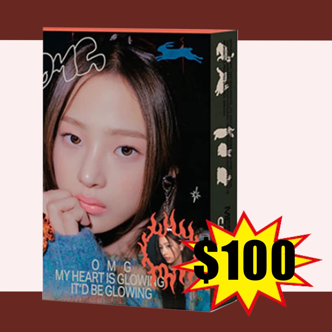 Newjeans OMG Minji 全新未拆專輯, 興趣及遊戲, 收藏品及紀念品, 韓流 - Carousell