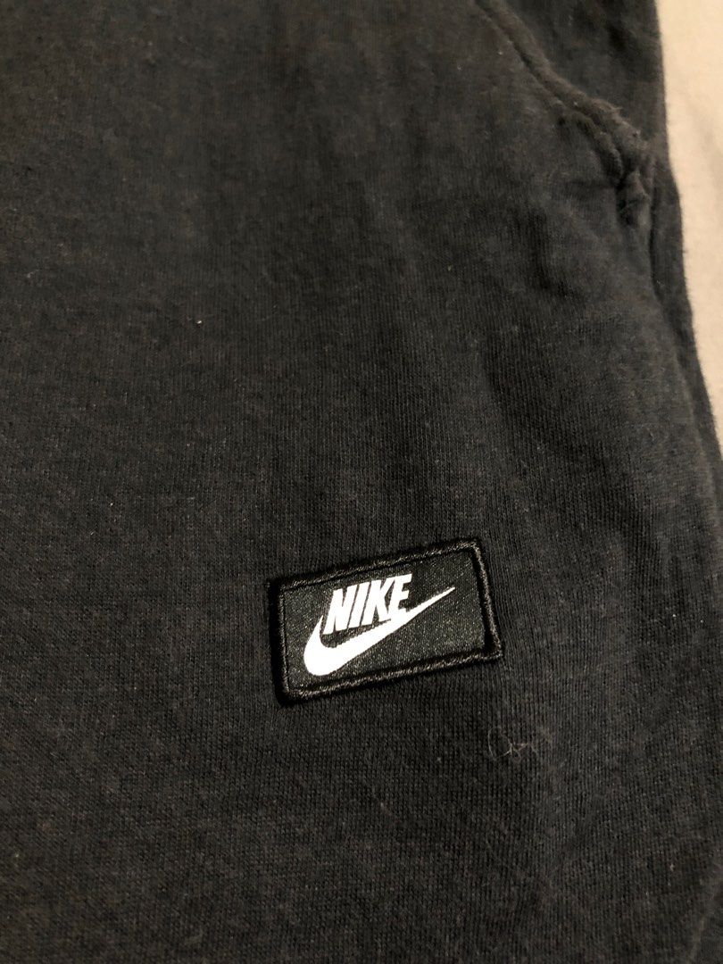 nike box logo joggerpants, Men's Fashion, Bottoms, Joggers on Carousell
