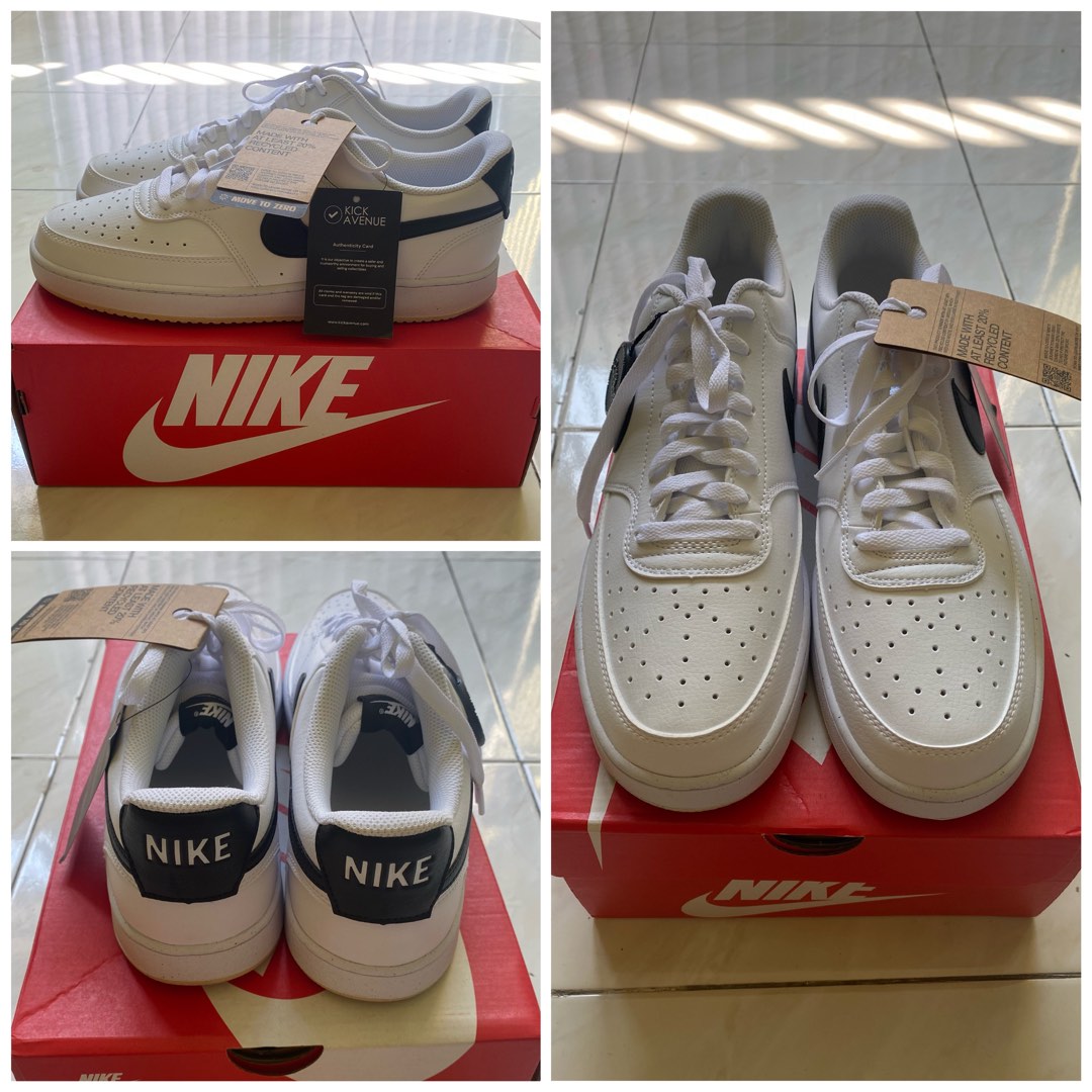 Nike Court Vision Low ukuran 47 New Ori, Fesyen Pria, Sepatu , Sneakers ...