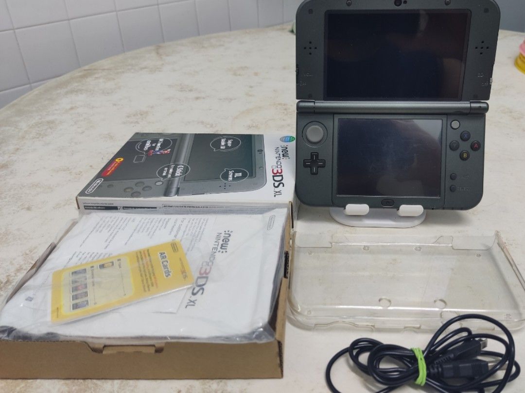 Nintendo new 3ds XL metallic black 64GB Modded, Video Gaming, Video Game Consoles, Nintendo on ...