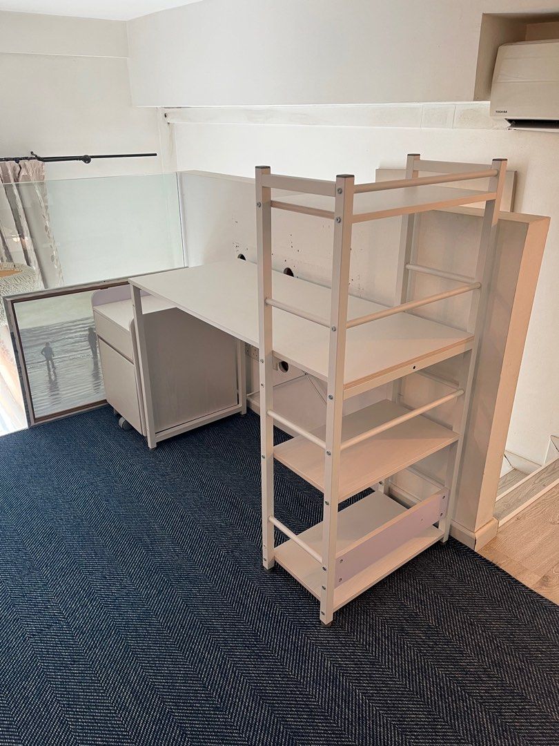 ★Discounted★NITORI study table & Desk wagon, Furniture & Home Living ...