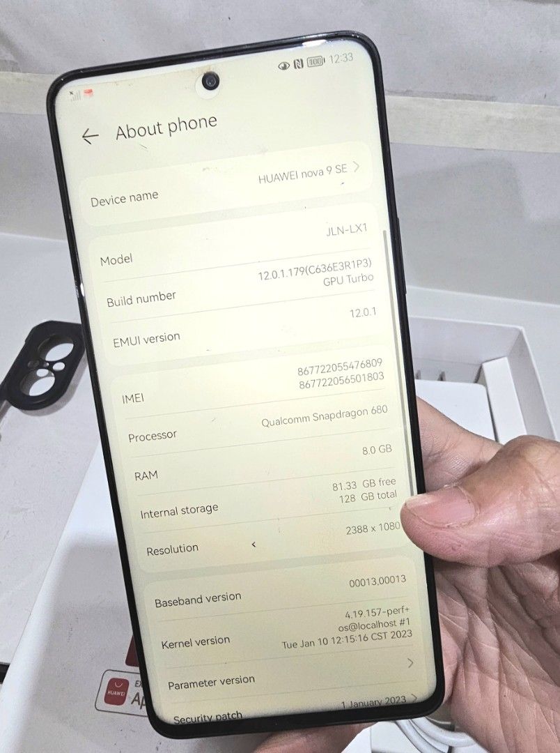 Nova 9se on Carousell