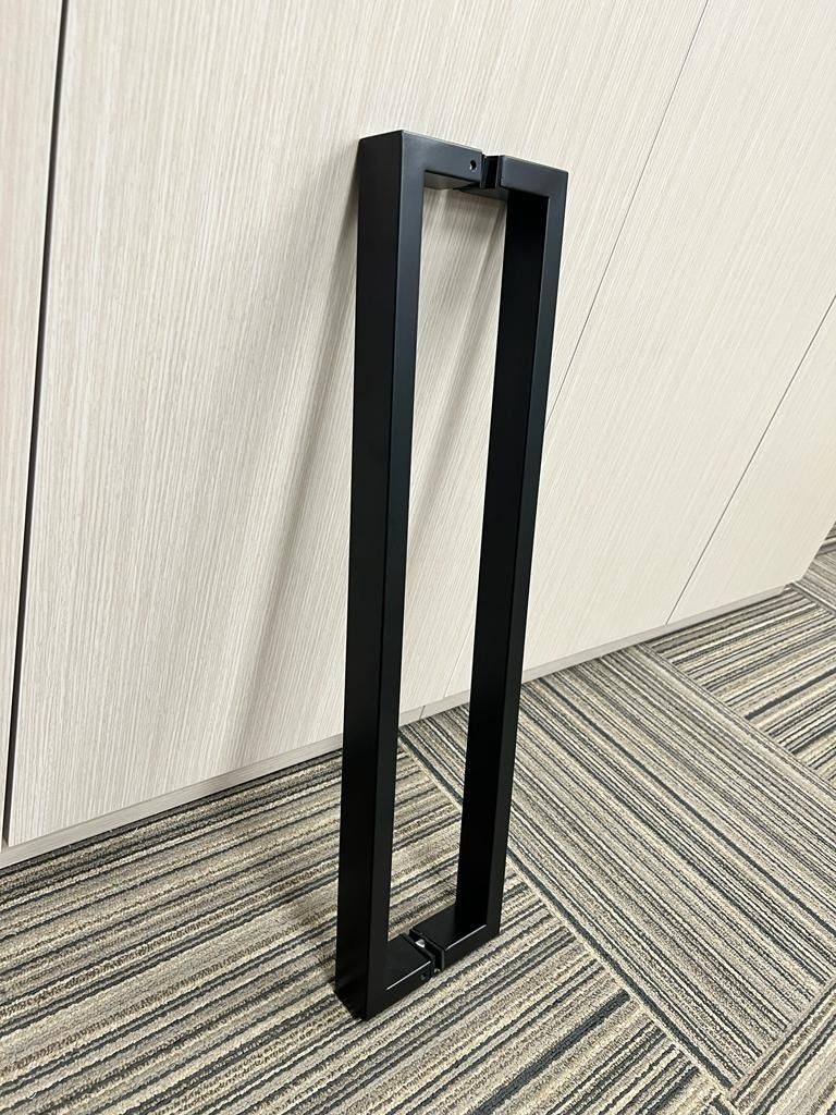 NT Rectangular Door Pull Handle in Matt Black Finish, Furniture & Home ...
