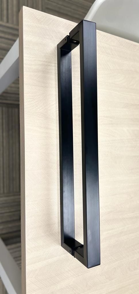NT Rectangular Door Pull Handle in Matt Black Finish, Furniture & Home ...