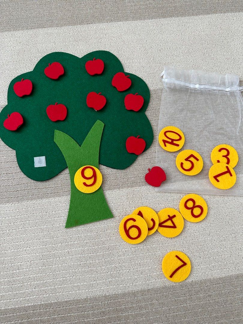 Number counting learning aids, Babies & Kids, Infant Playtime on Carousell