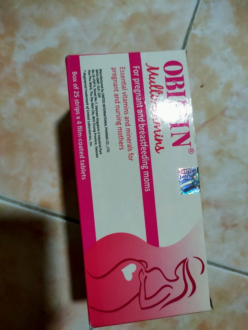 Obimin Multivitamin For pregnant and breastfeeding moms, Babies & Kids ...