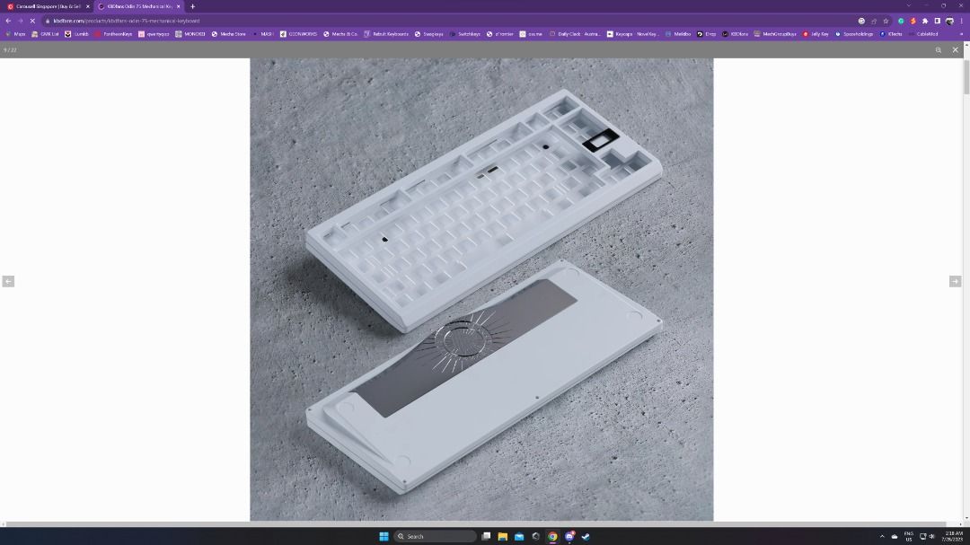 KBDFans Odin75 Keyboard, Computers & Tech, Parts & Accessories ...