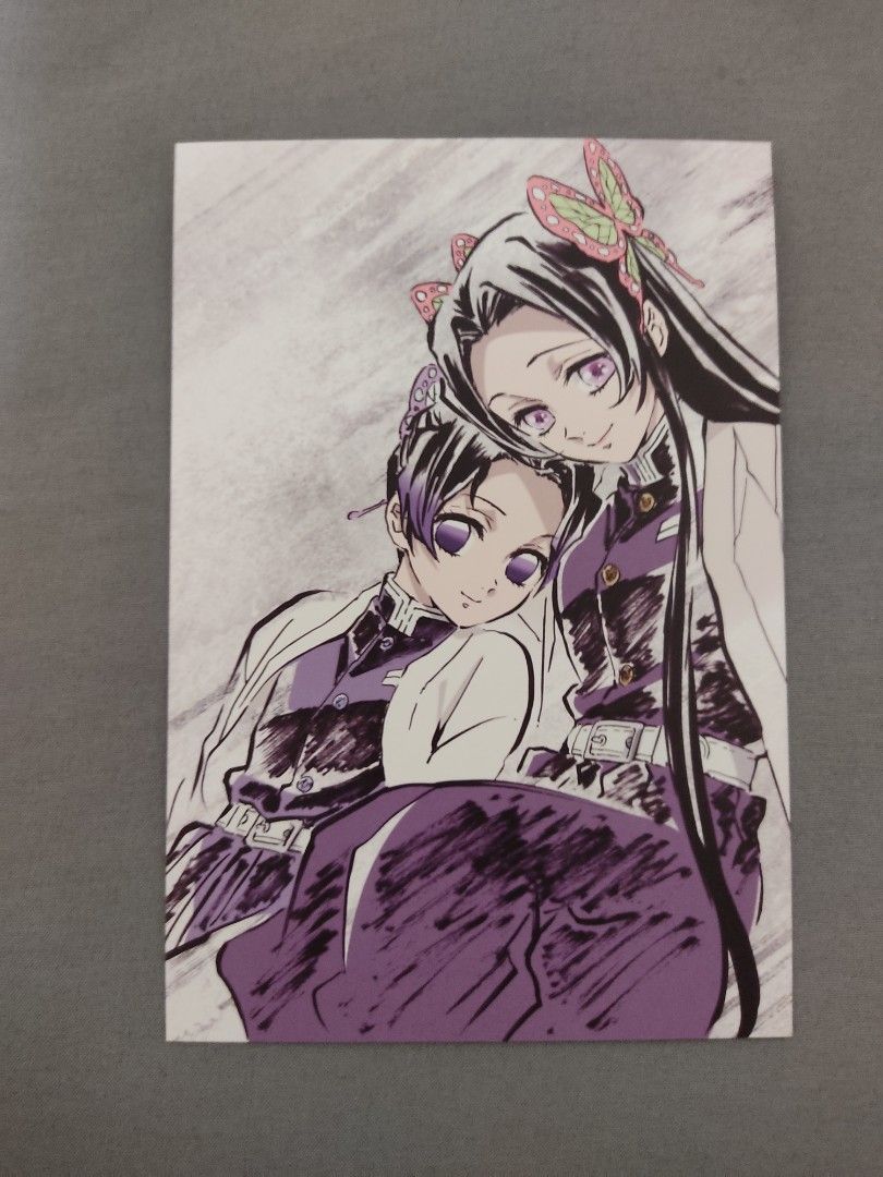 Official Demon Slayer Kanae Shinobu Kanao Postcard Set + Sticker on ...