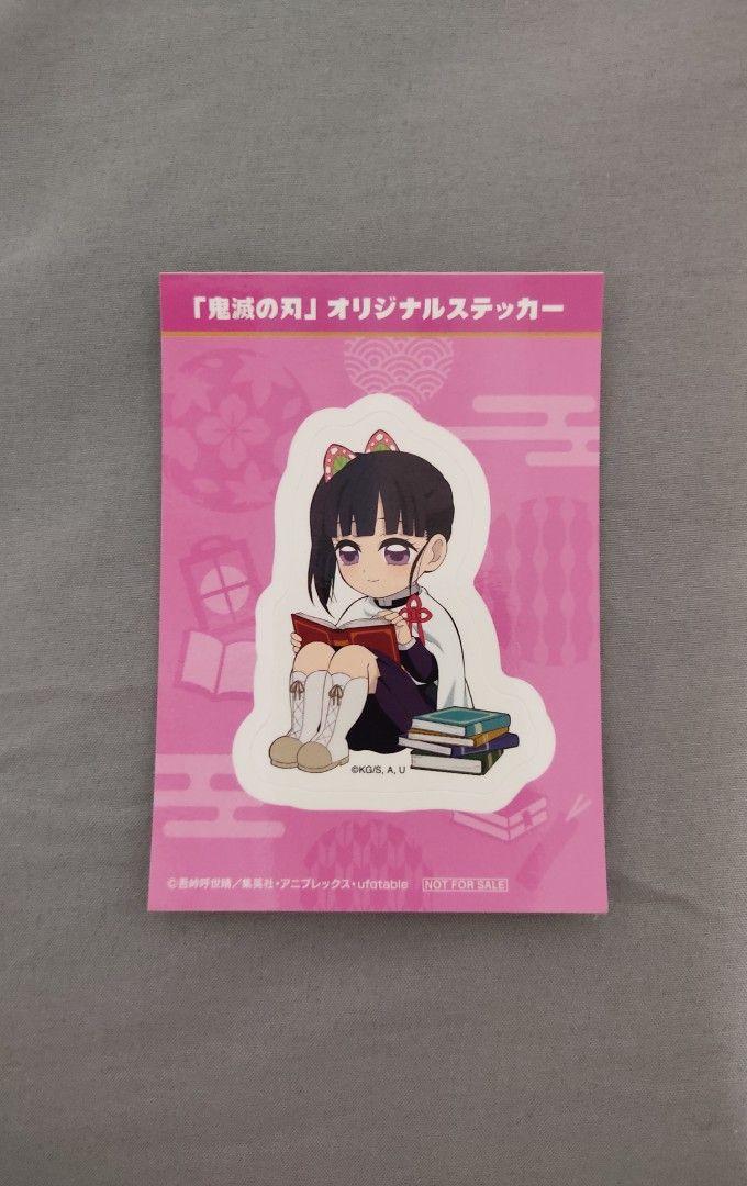 Official Demon Slayer Kanae Shinobu Kanao Postcard Set + Sticker on ...