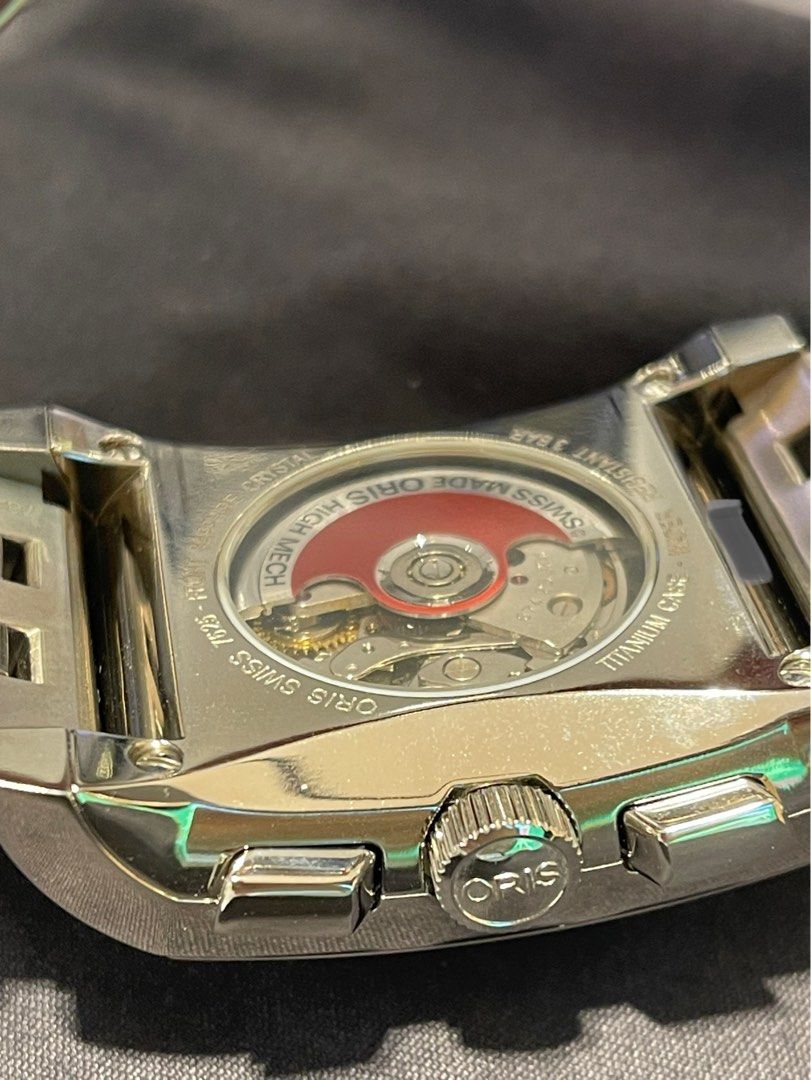 ORIS RECTANGULAR TITAN CHRONOGRAPH, Men's Fashion, Watches ...