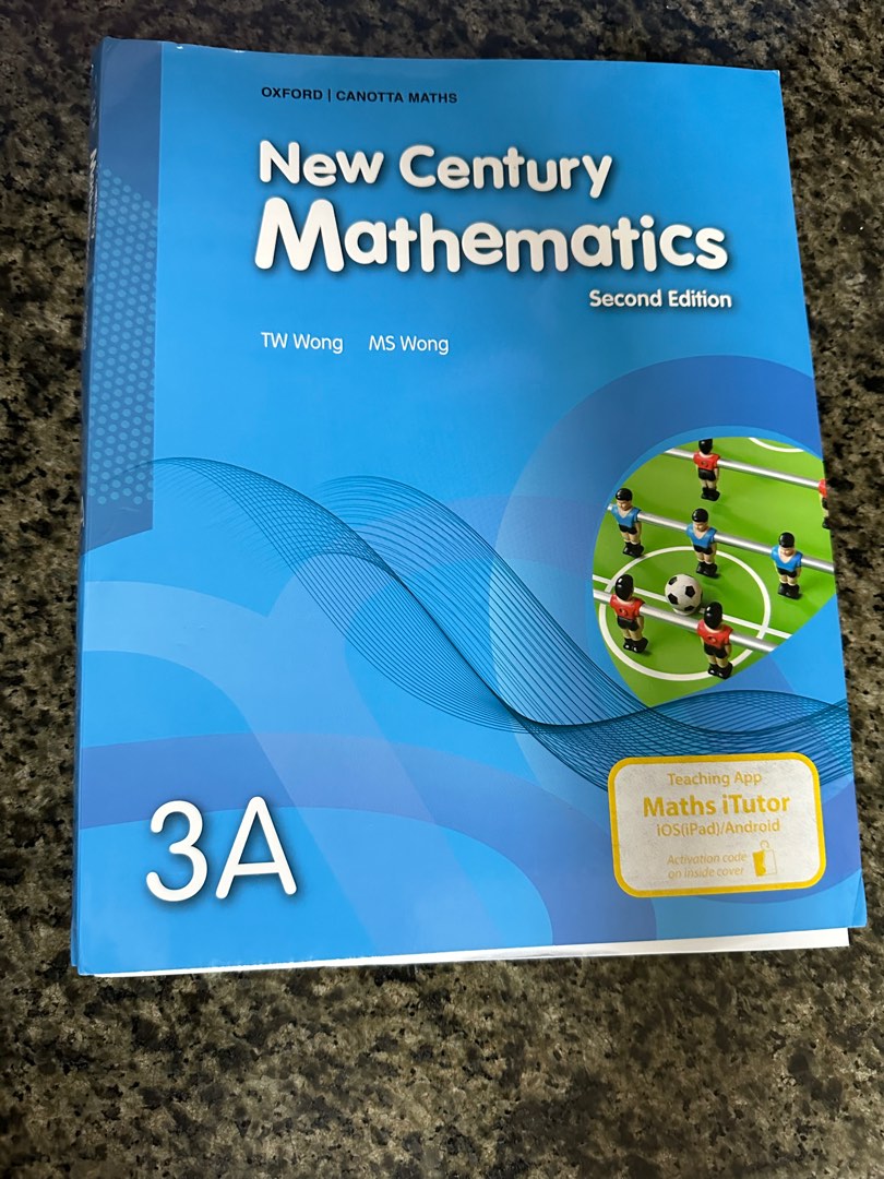 Oxford New Century Mathematics 3A + 3B, 興趣及遊戲, 書本 & 文具, 教科書 - Carousell