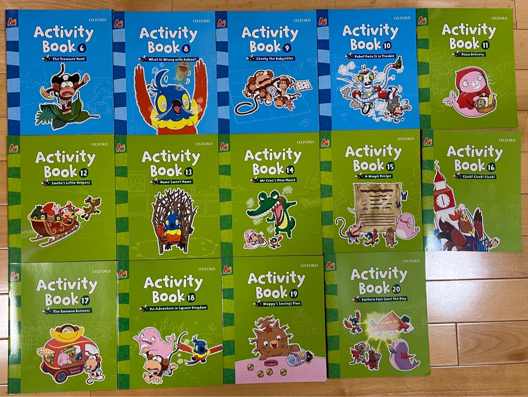 Oxford Path Maths Adventure Activity Books(6,8-20)(Total 14 books)New ...