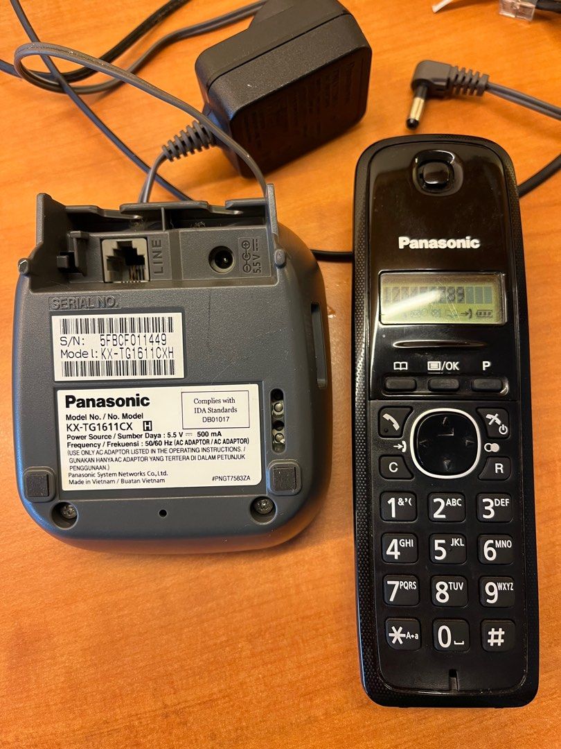 Panasonic Dect phone. Cordless, TV & Home Appliances, Other Home ...