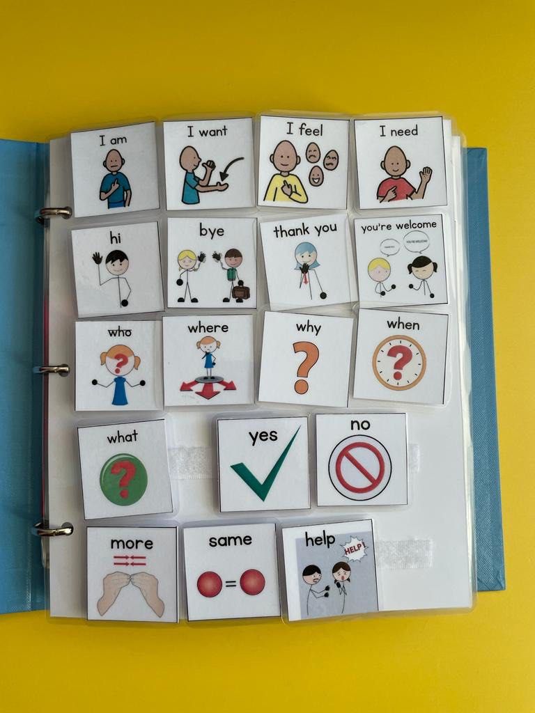 PECS Communication Book, Hobbies & Toys, Books & Magazines, Textbooks ...