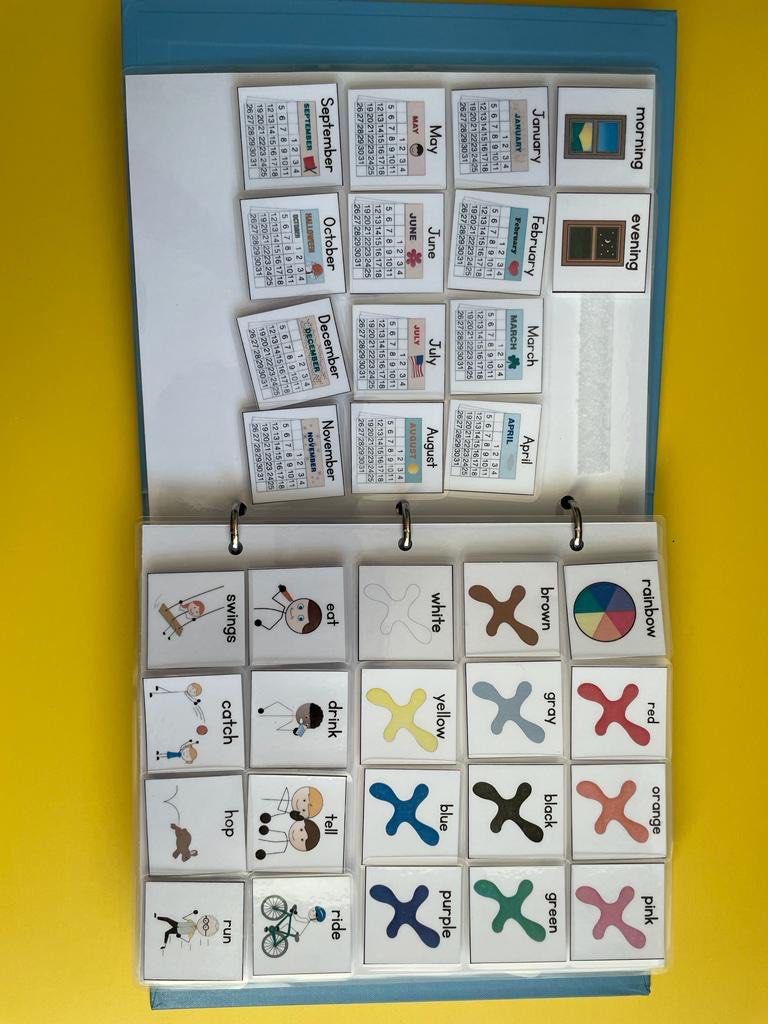 PECS Communication Book, Hobbies & Toys, Books & Magazines, Textbooks ...