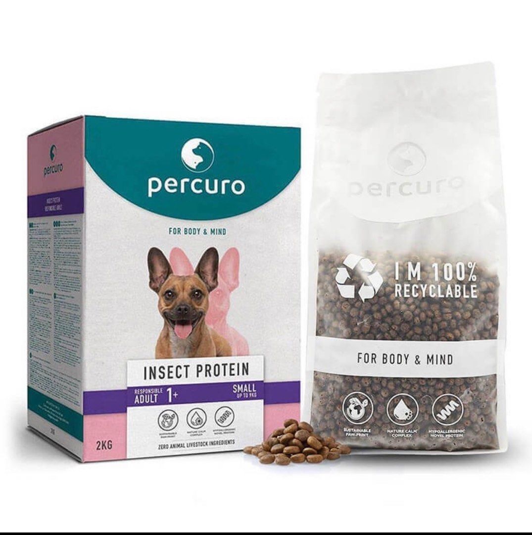 Percuro INSECT PROTEIN ADULT SMALL BREED 2kg, Pet Supplies, Pet Food on ...