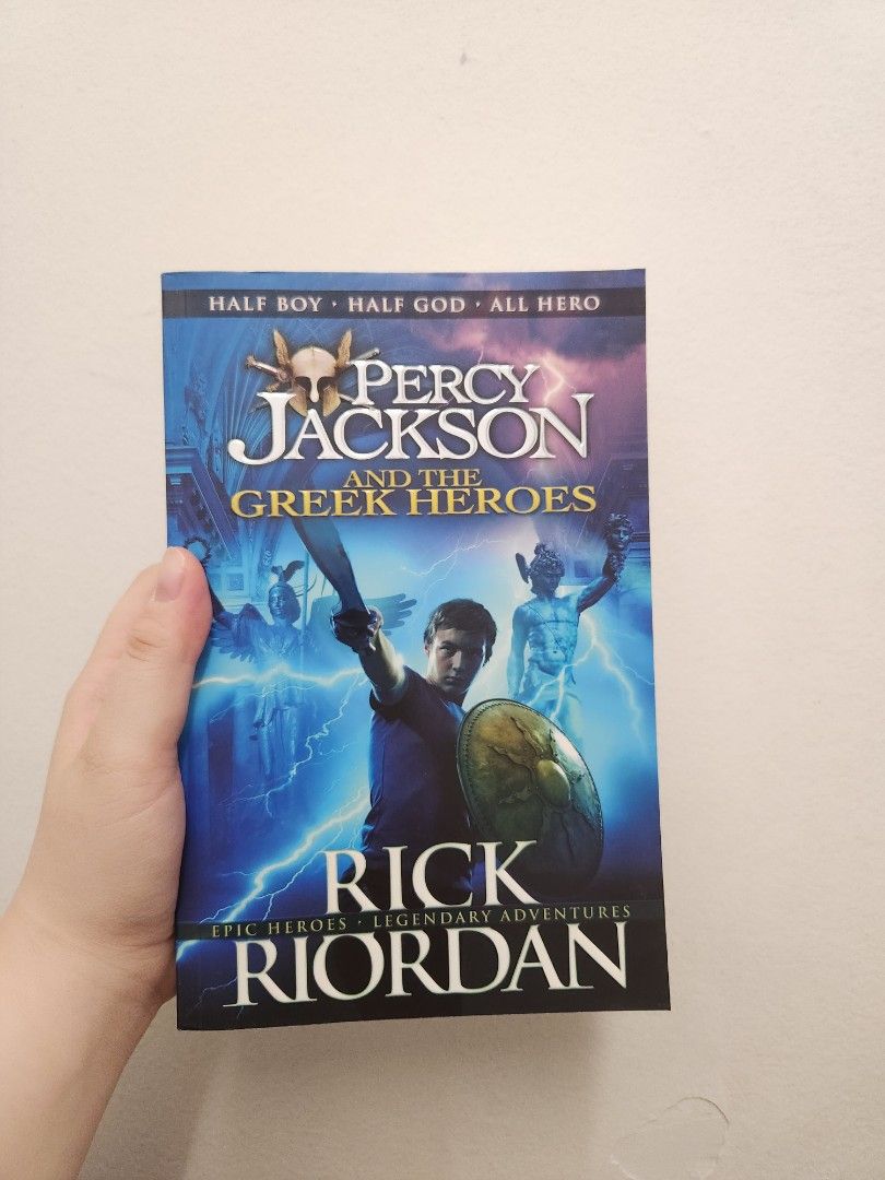 Percy Jackson and the Greek Heros by Rick Riordan, Hobbies & Toys ...