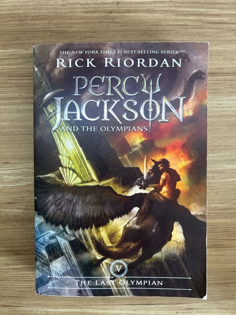 Percy Jackson Last Olympian, Hobbies & Toys, Books & Magazines, Fiction ...