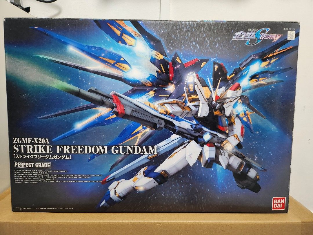 Perfect Grade Strike Freedom, Hobbies & Toys, Toys & Games on Carousell