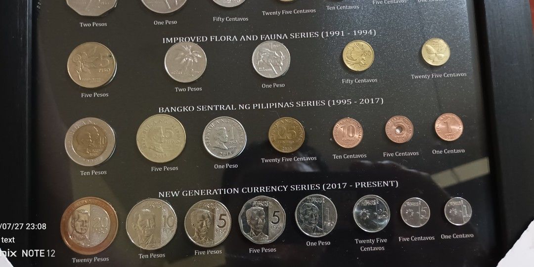 Philippine coinage 1958 to present on Carousell