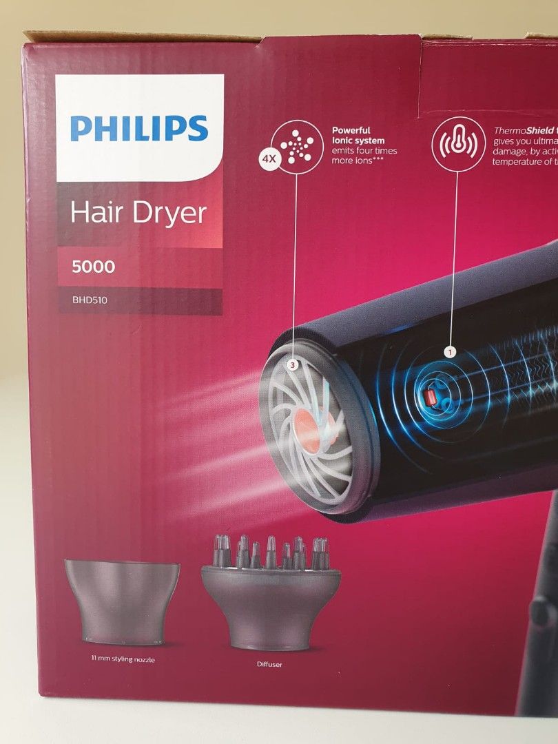 Philips 5000 series Hair Dryer 2300W ..BHD510, Beauty & Personal Care ...
