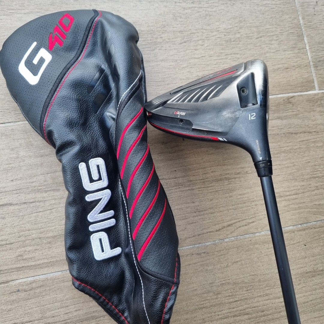 Ping G410 Plus Driver 12 degree(adjust to 10.5) with cover and wrench, Sports Equipment, Sports ...