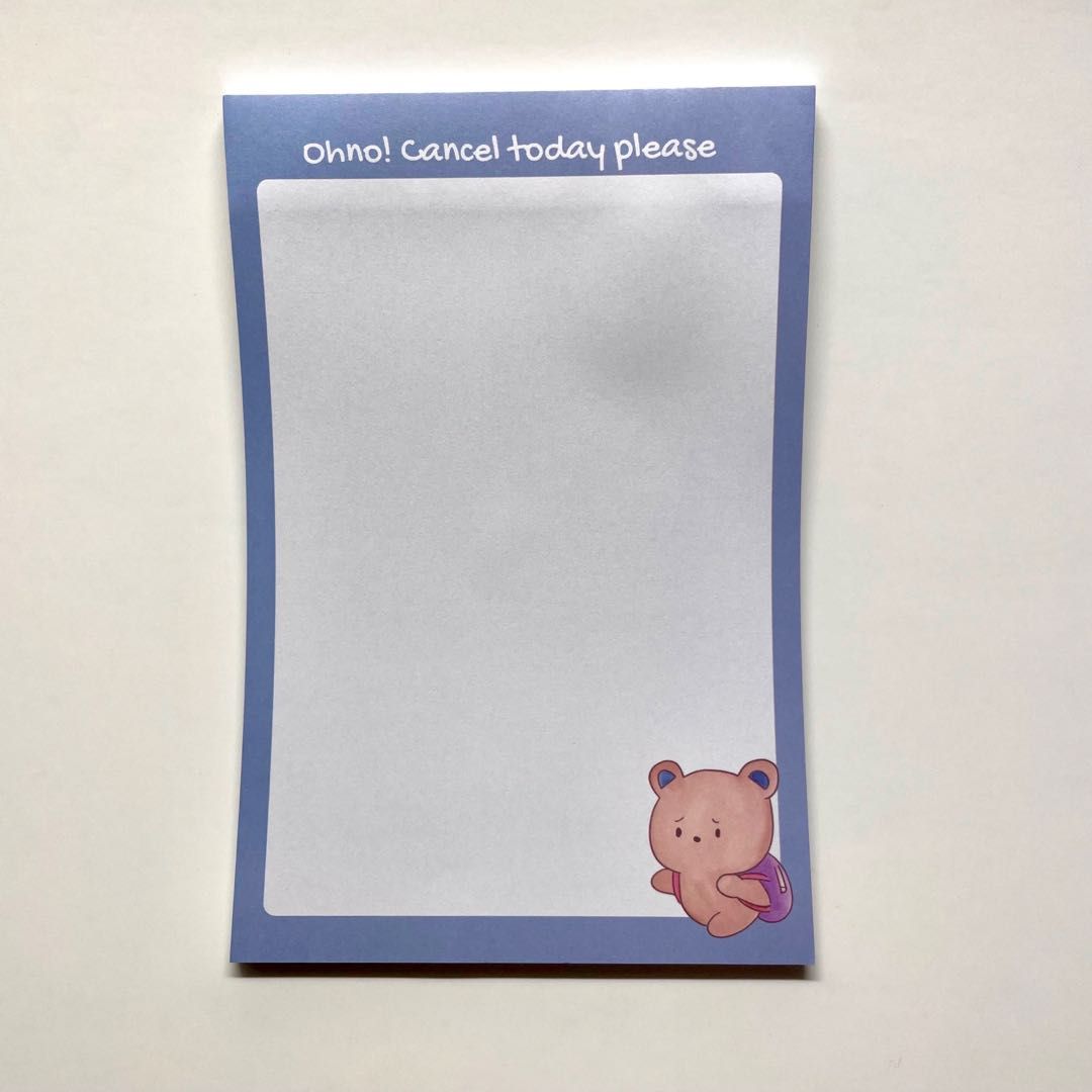Poki&Yoki-Self-Adhesive Sticky Cute Cartoon Post It/Memo/Pads/Notebooks ...